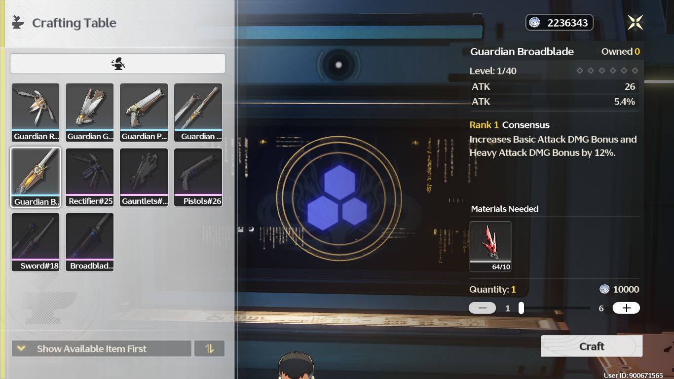 Wuthering Waves Weapon Crafting Guide - Gacha HQ
